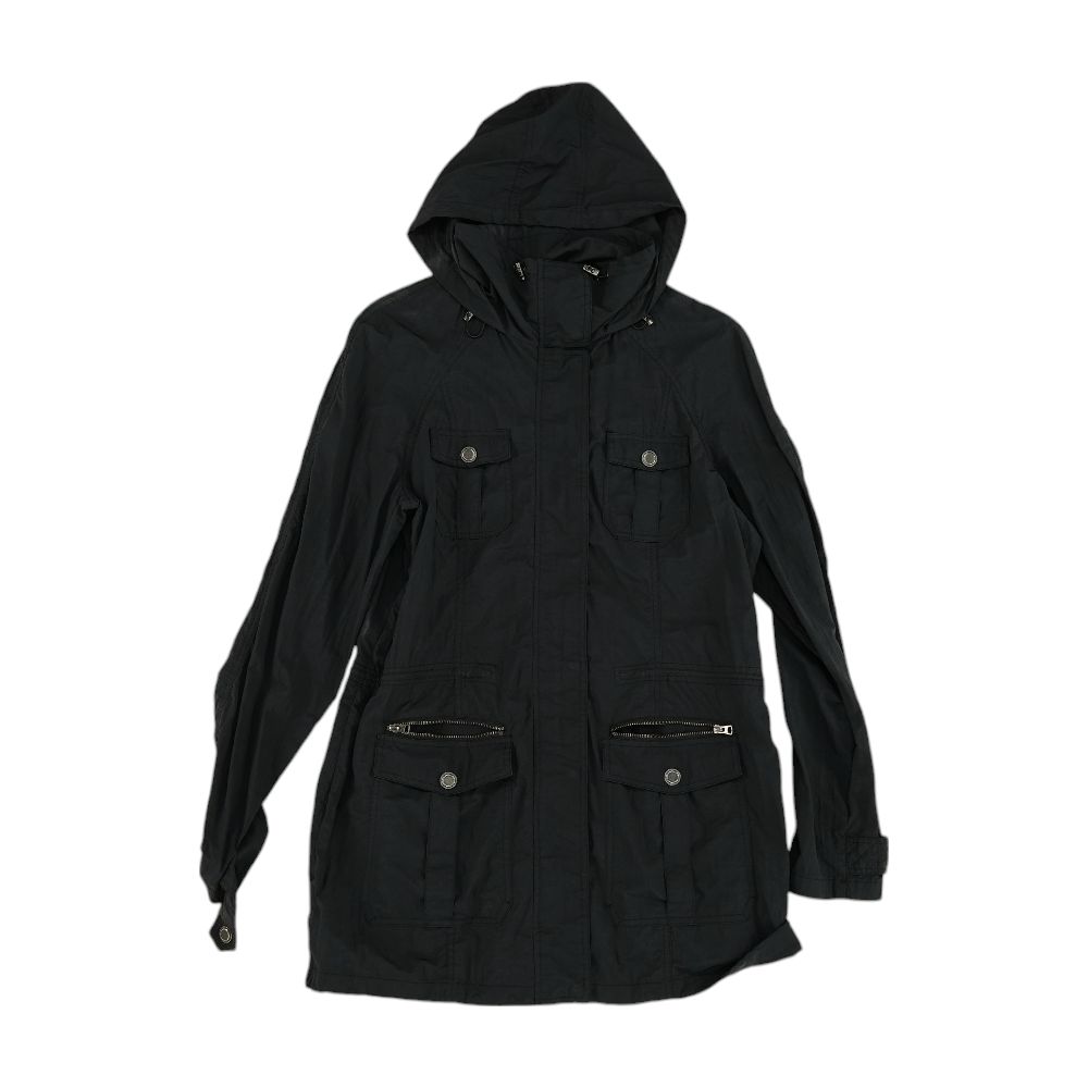 Black Solid Lightweight Jacket – Unclaimed Baggage