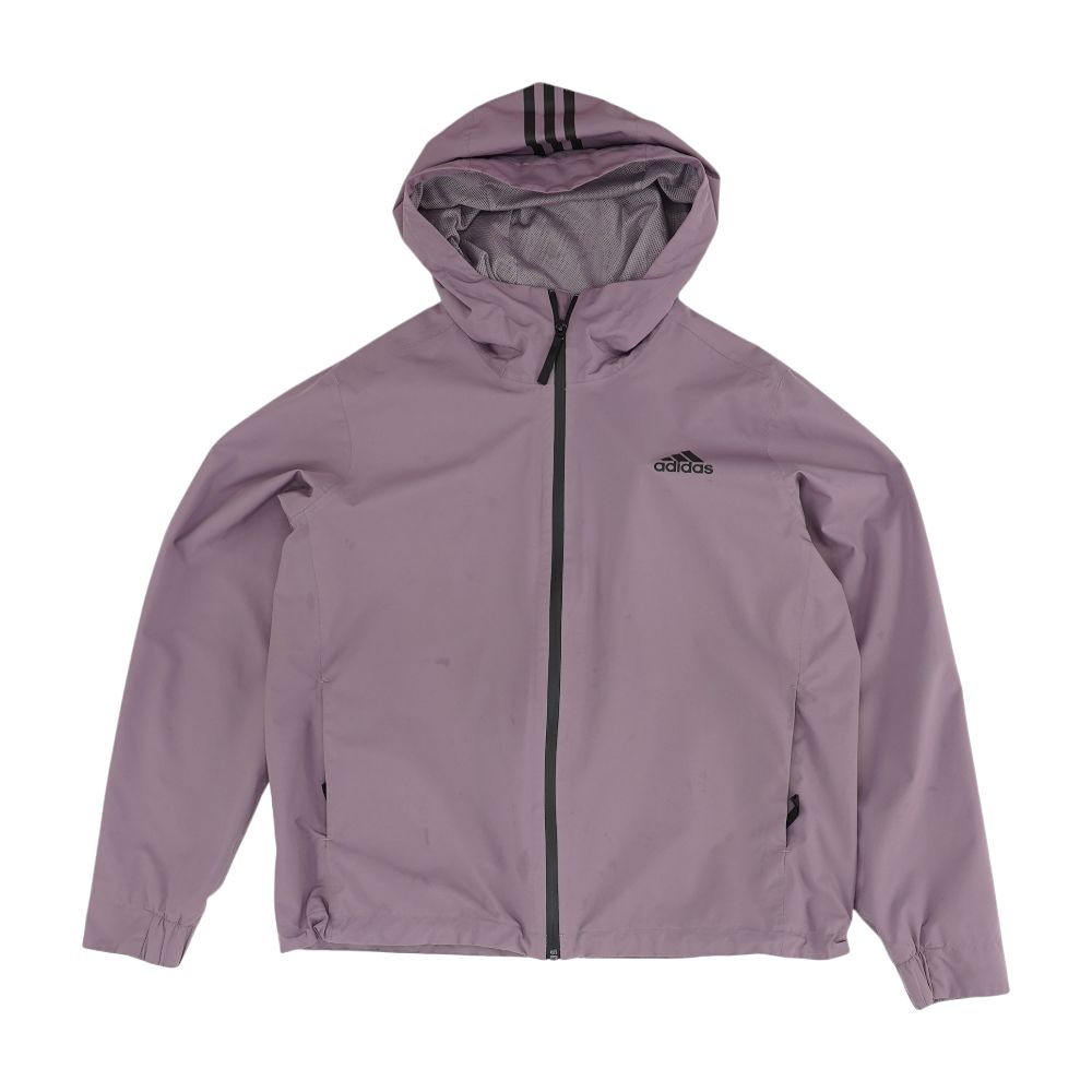 Purple Solid Rain Jacket – Unclaimed Baggage