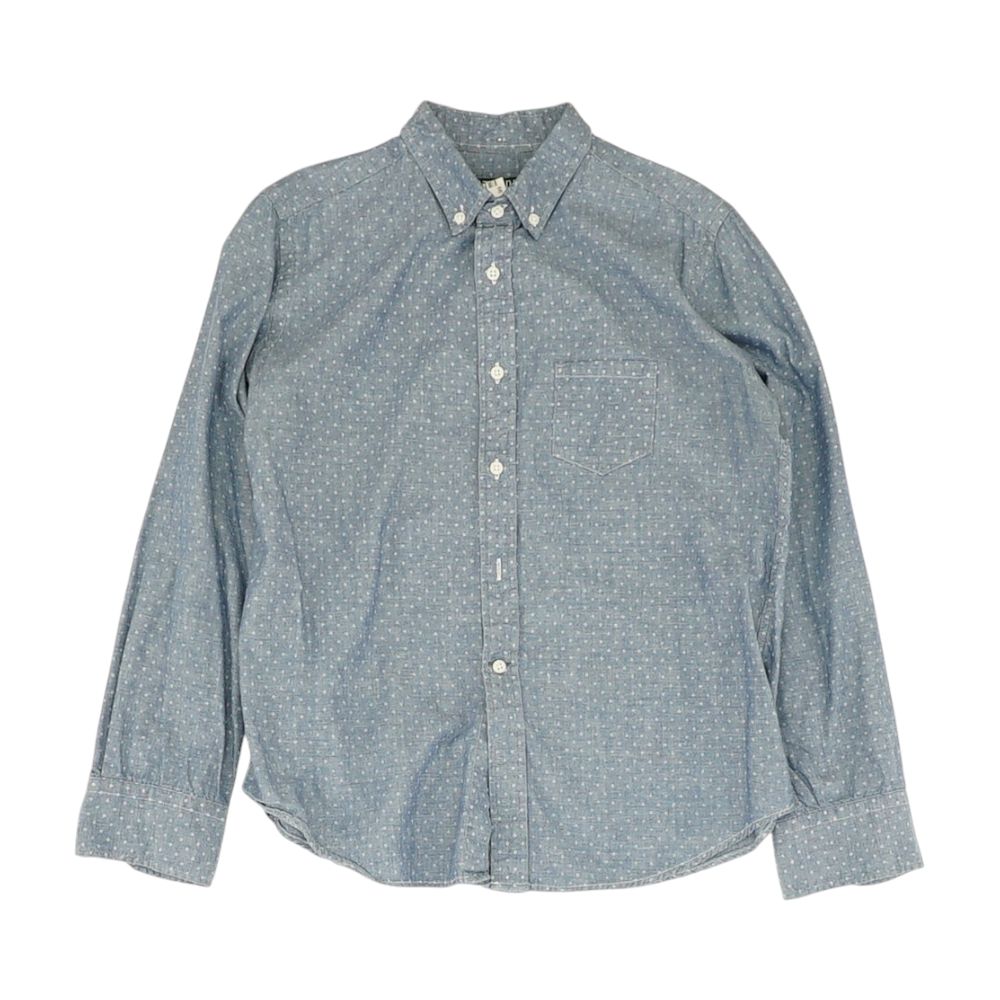 Blue Polka Dot Button Down – Unclaimed Baggage