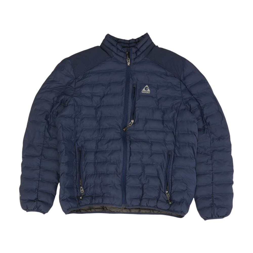 Navy Solid Puffer Jacket – Unclaimed Baggage