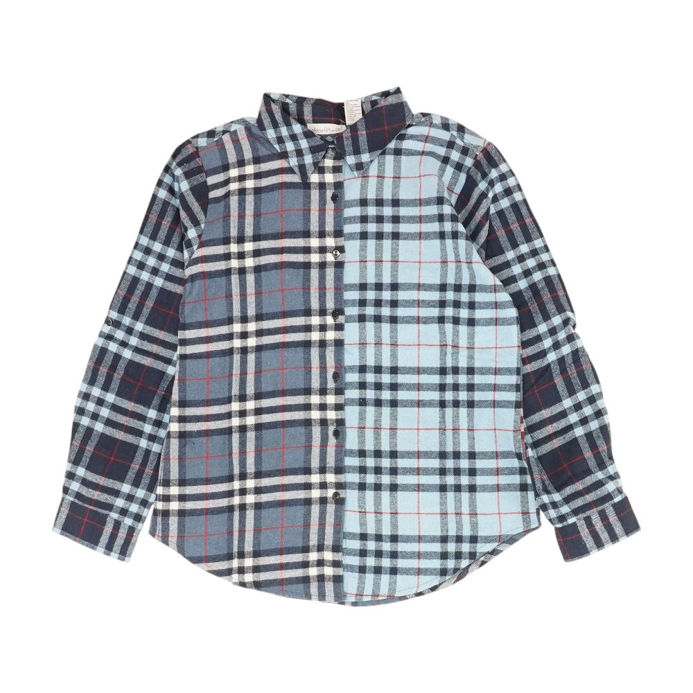 Blue Plaid Button Down – Unclaimed Baggage