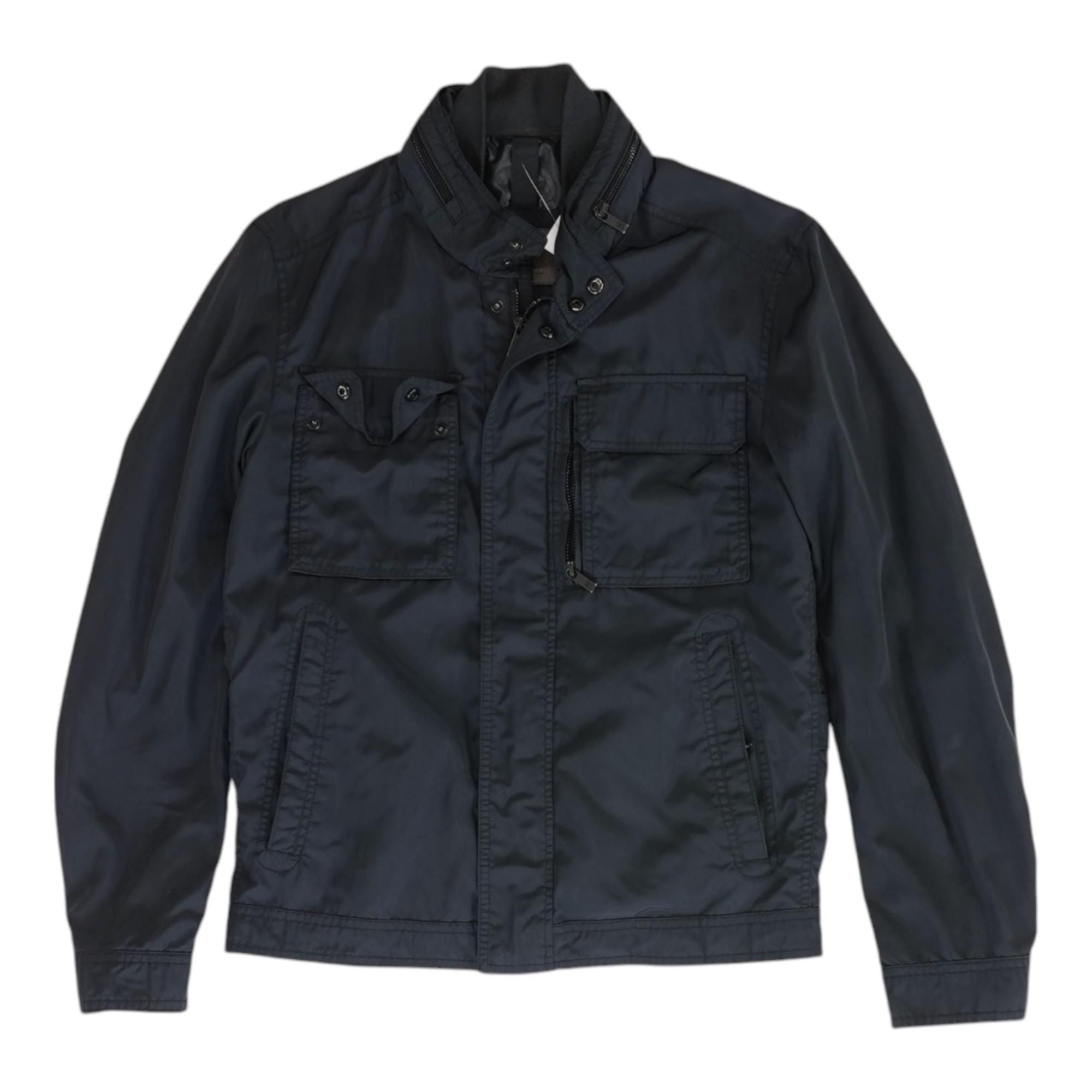 Black Solid Lightweight Jacket – Unclaimed Baggage