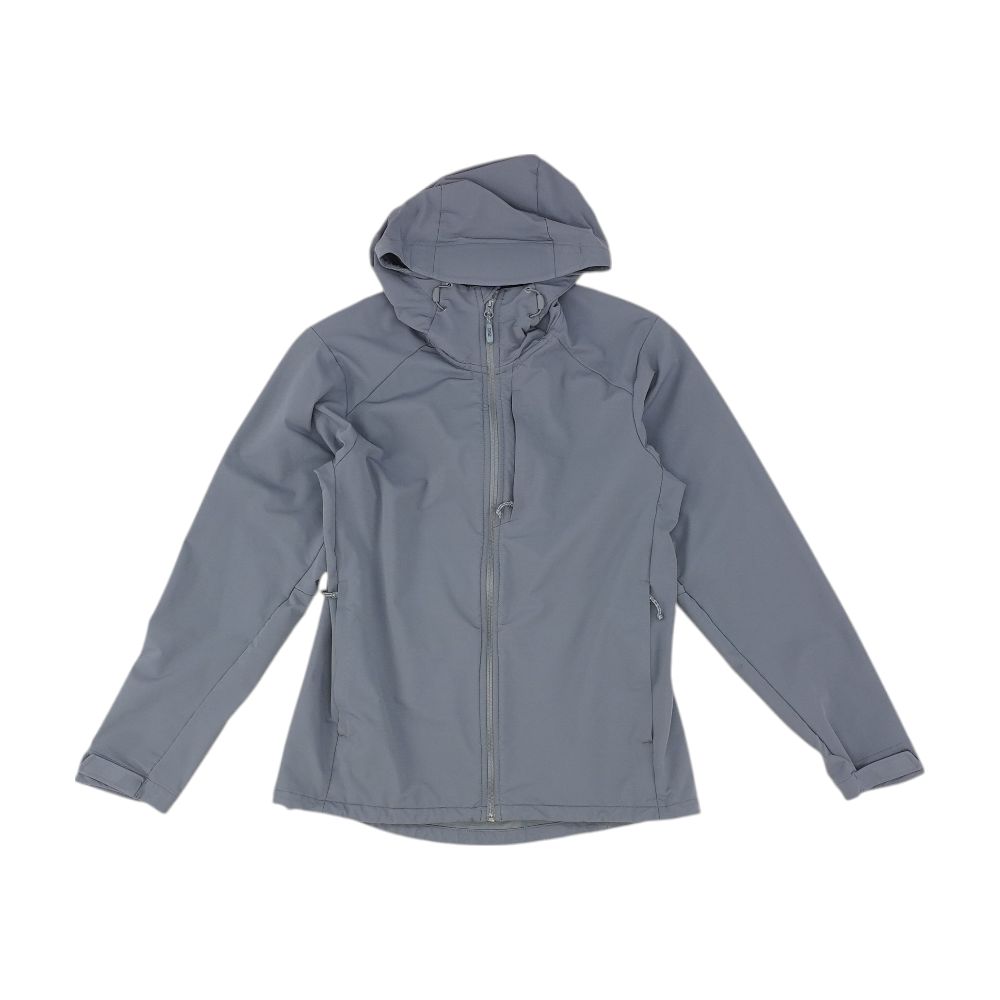 Gray Solid Lightweight Jacket – Unclaimed Baggage