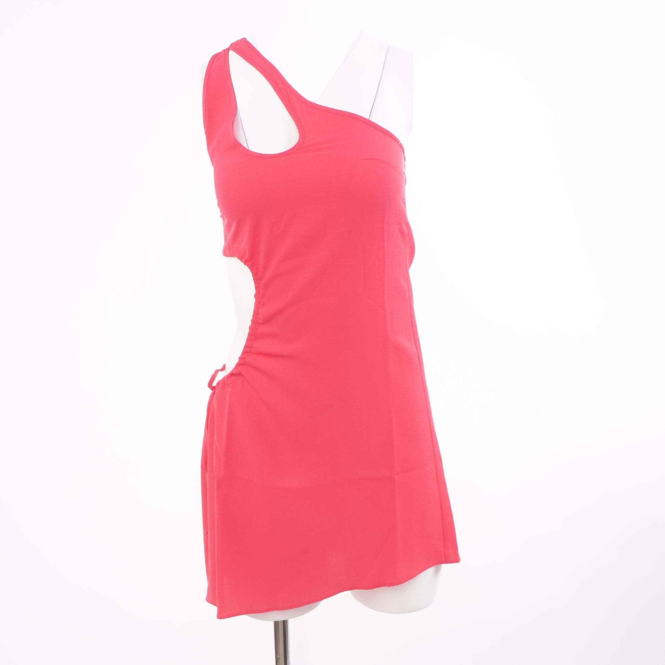 Pink Solid Mini Dress – Unclaimed Baggage