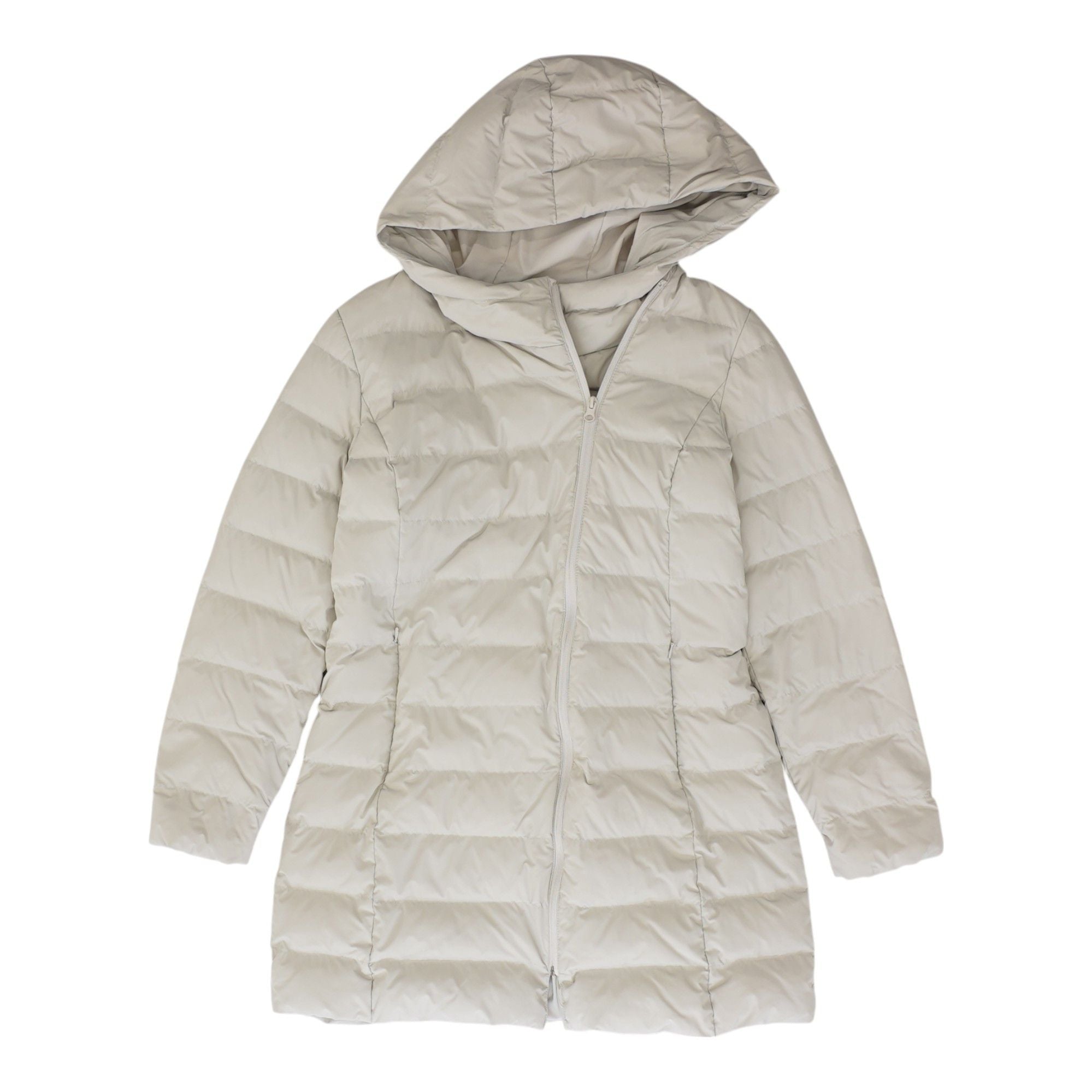 Gray Solid Puffer Jacket – Unclaimed Baggage