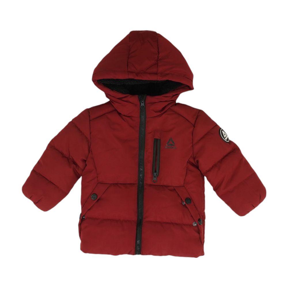 Maroon Solid Puffer Jacket – Unclaimed Baggage