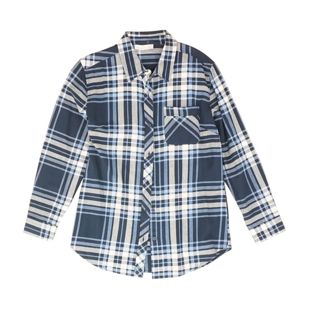 Blue Plaid Button Down – Unclaimed Baggage