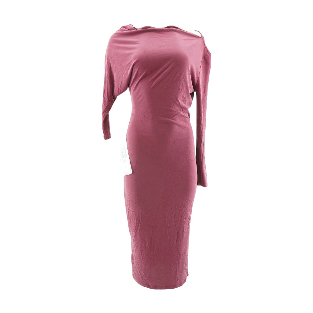 Burgundy Solid Maxi Dress – Unclaimed Baggage