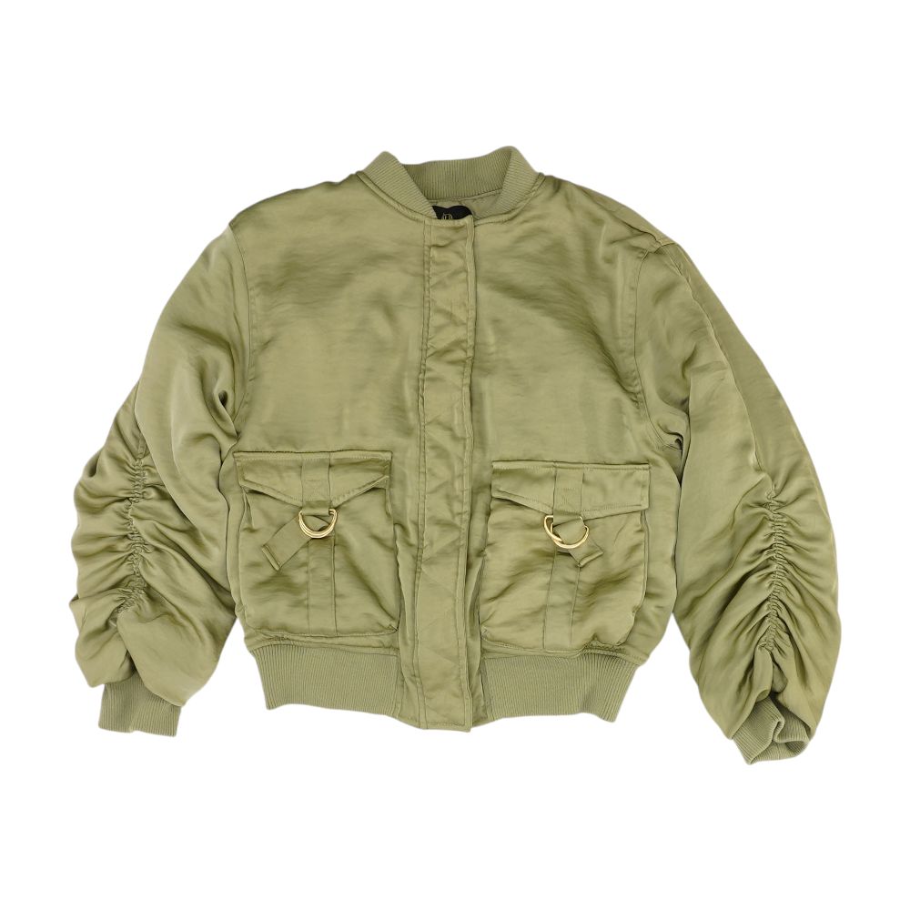 Green Solid Puffer Jacket – Unclaimed Baggage