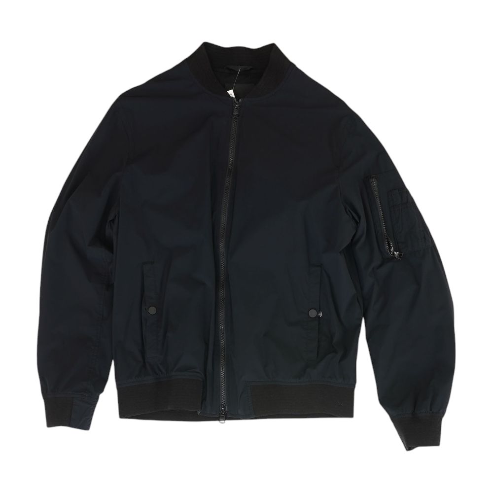 Black Solid Bomber Jacket – Unclaimed Baggage