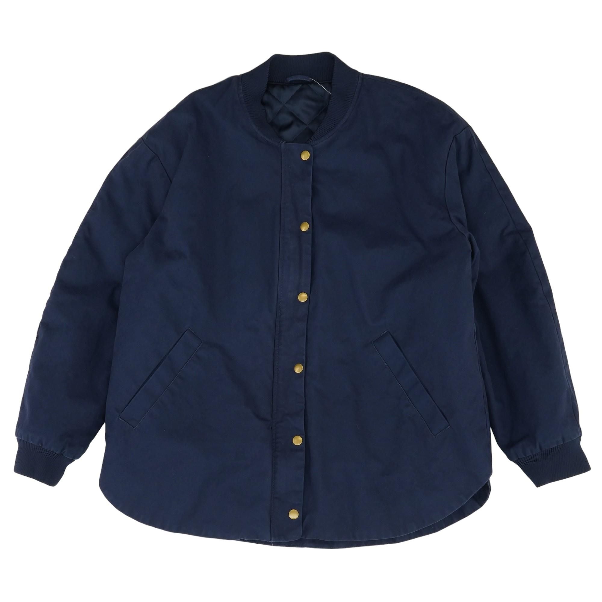 Navy Solid Lightweight Coat – Unclaimed Baggage