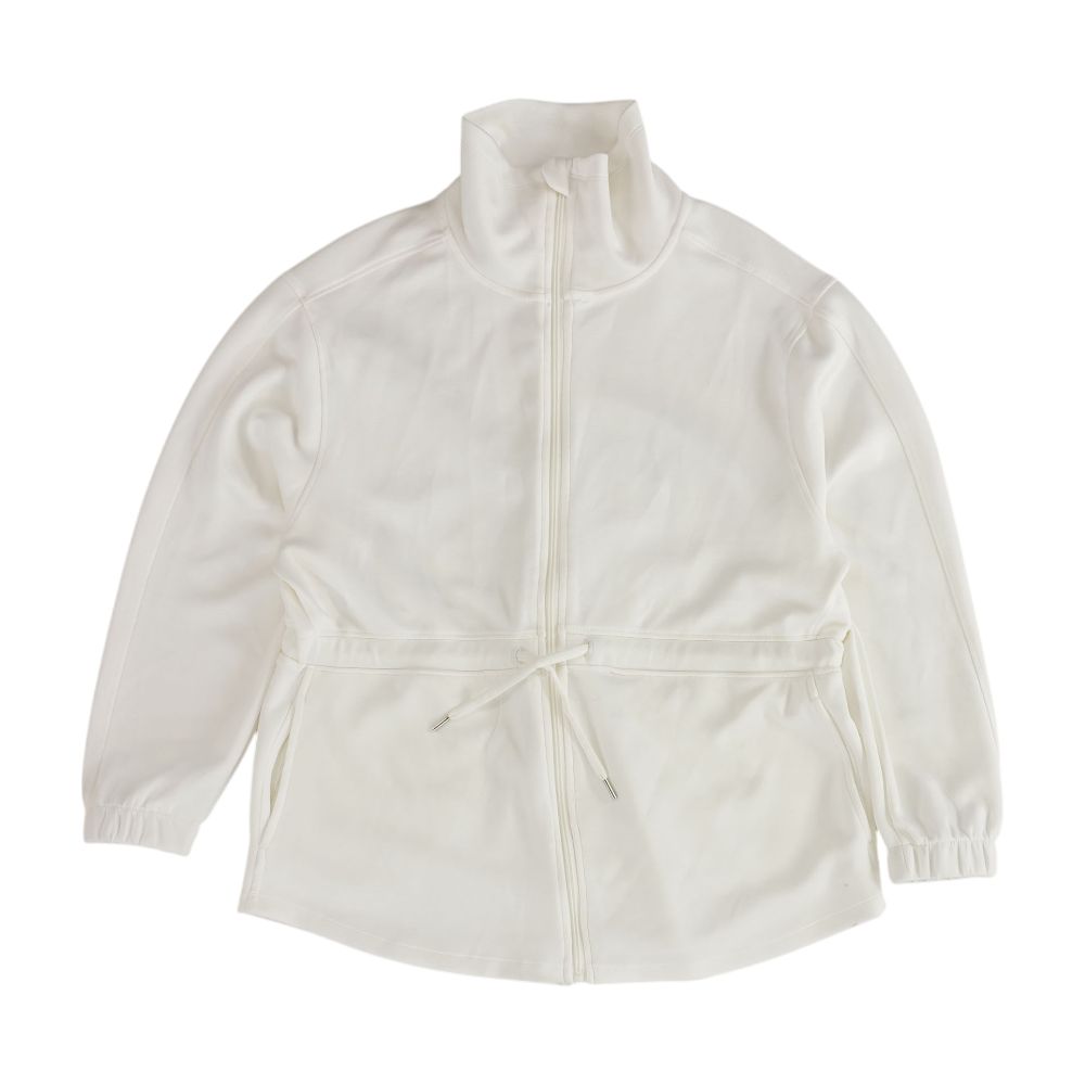 White Solid Lightweight Jacket – Unclaimed Baggage