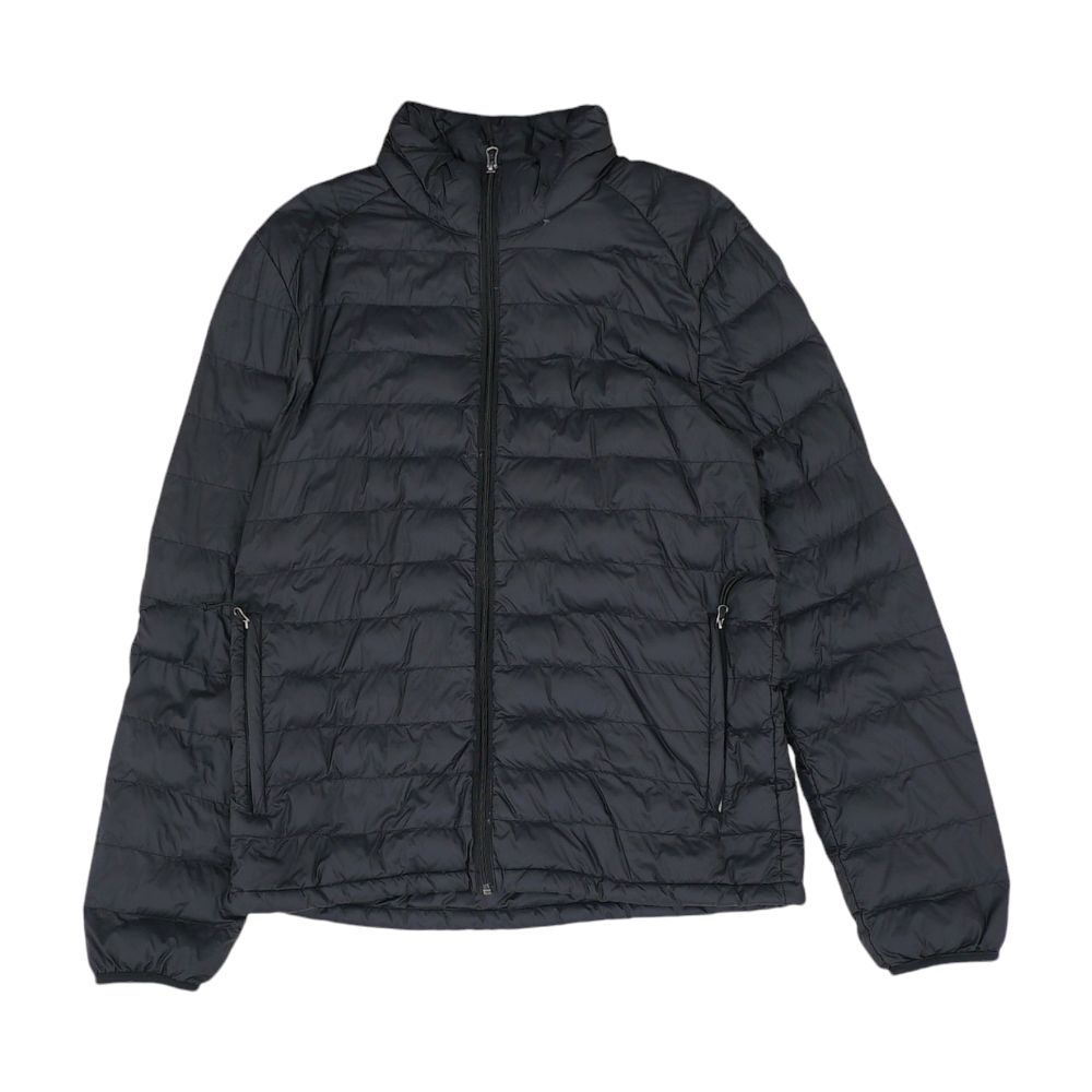 Black Solid Puffer Jacket – Unclaimed Baggage