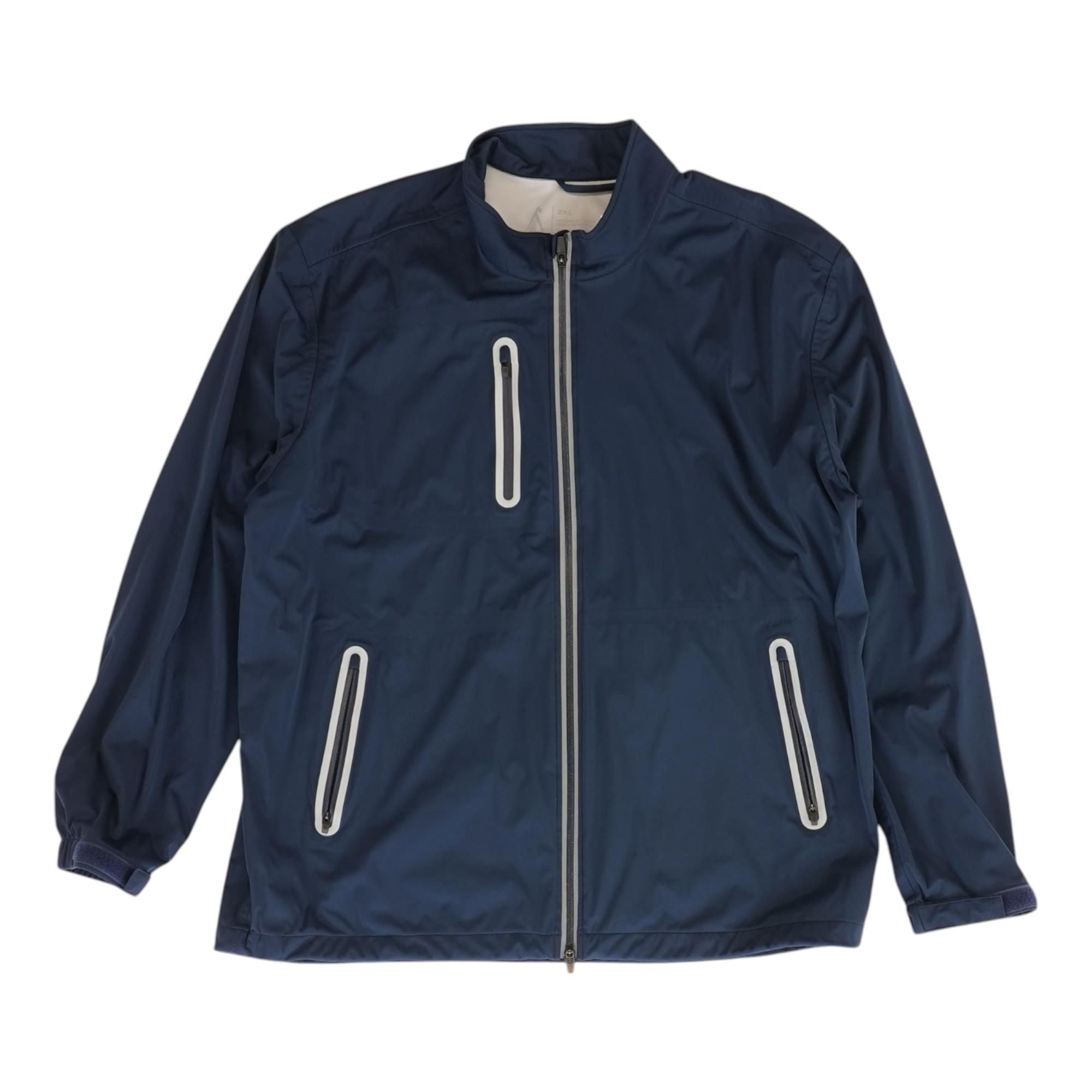 Navy Solid Lightweight Jacket – Unclaimed Baggage
