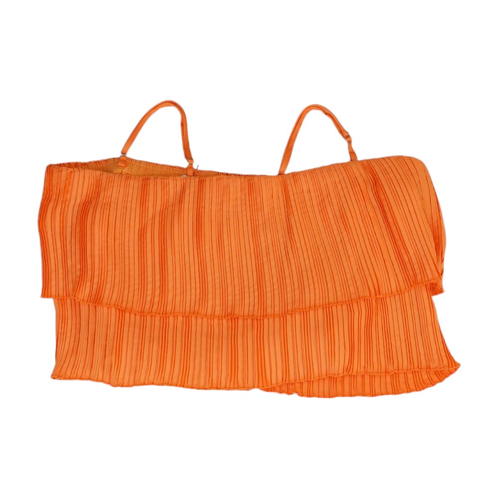 Orange Solid Cropped Tank – Unclaimed Baggage
