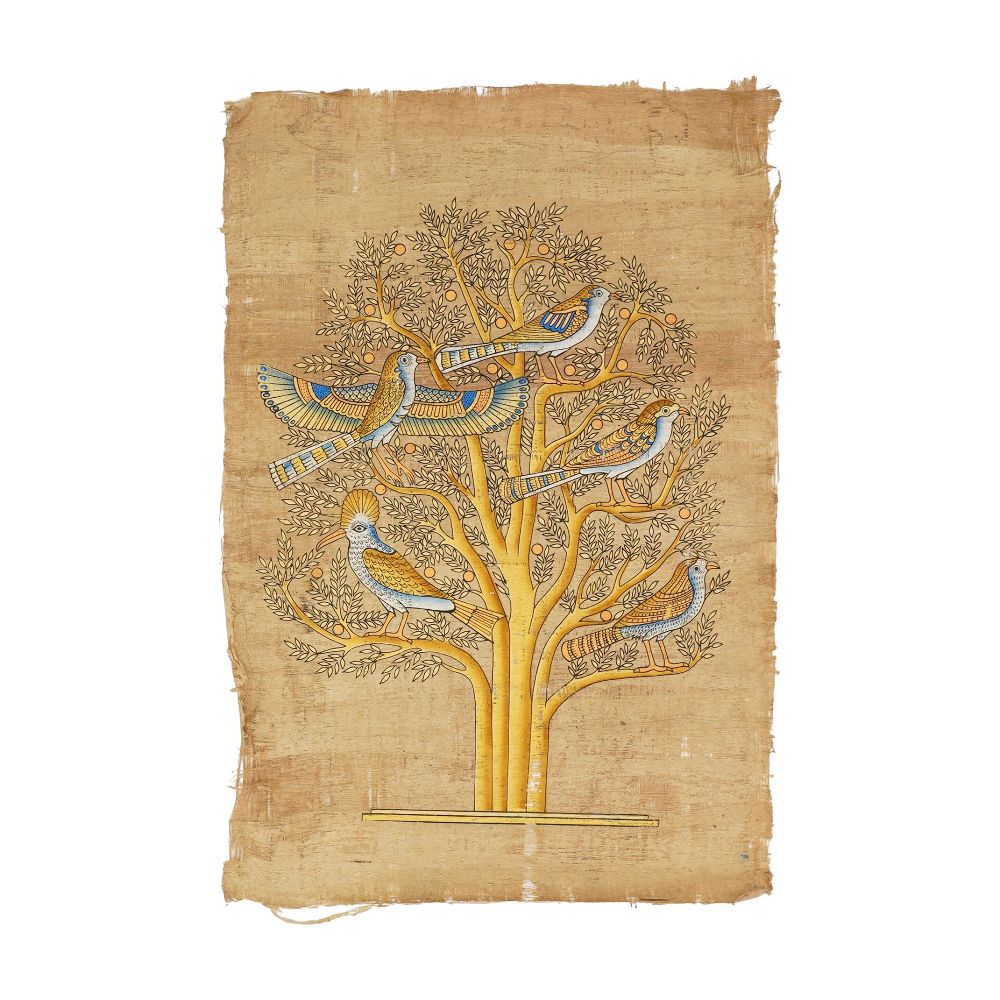 Papyrus Roll and Hieroglyphic Alphabet Card – Unclaimed Baggage