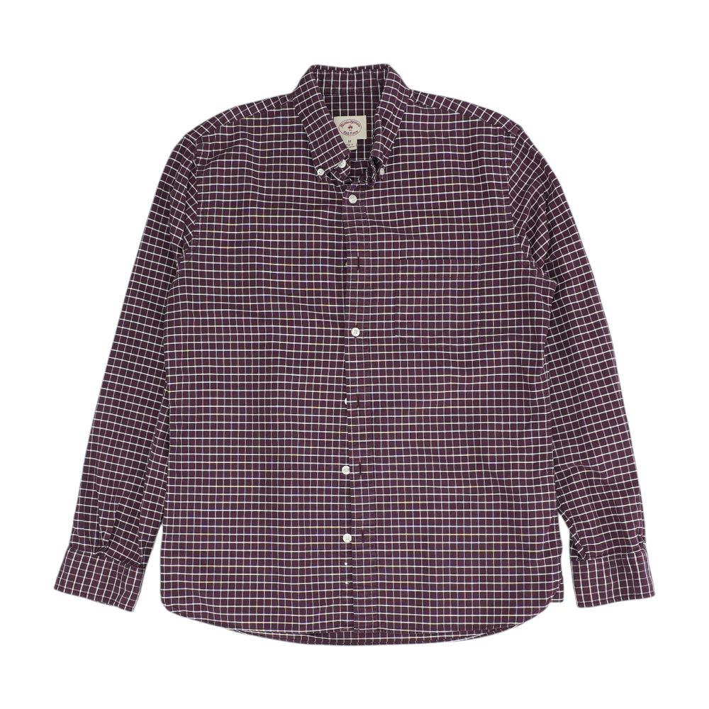 Maroon Check Long Sleeve Button Down – Unclaimed Baggage