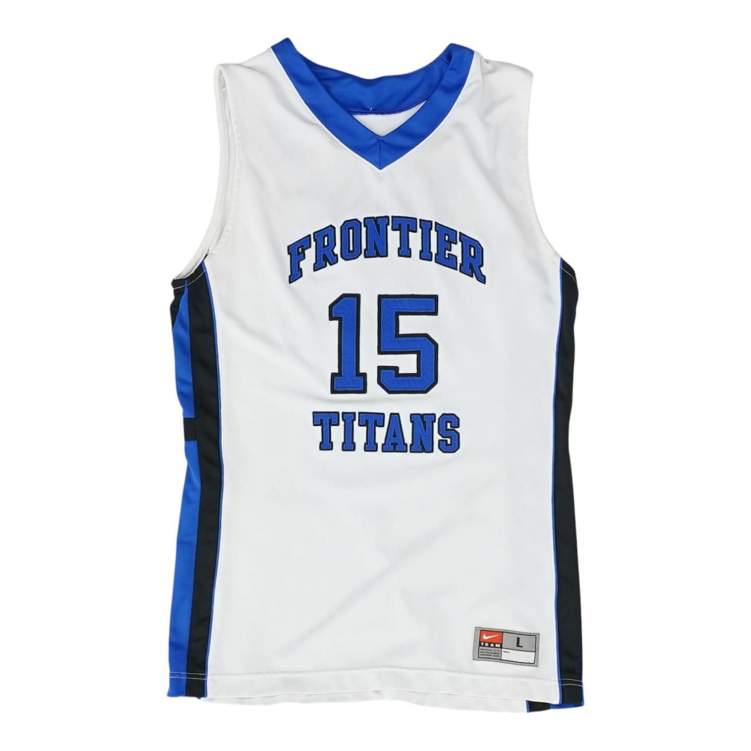 White Football Frontier Titans Jersey – Unclaimed Baggage