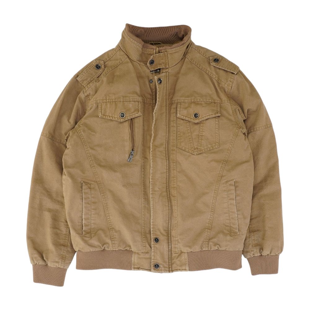 Brown Solid Jacket – Unclaimed Baggage