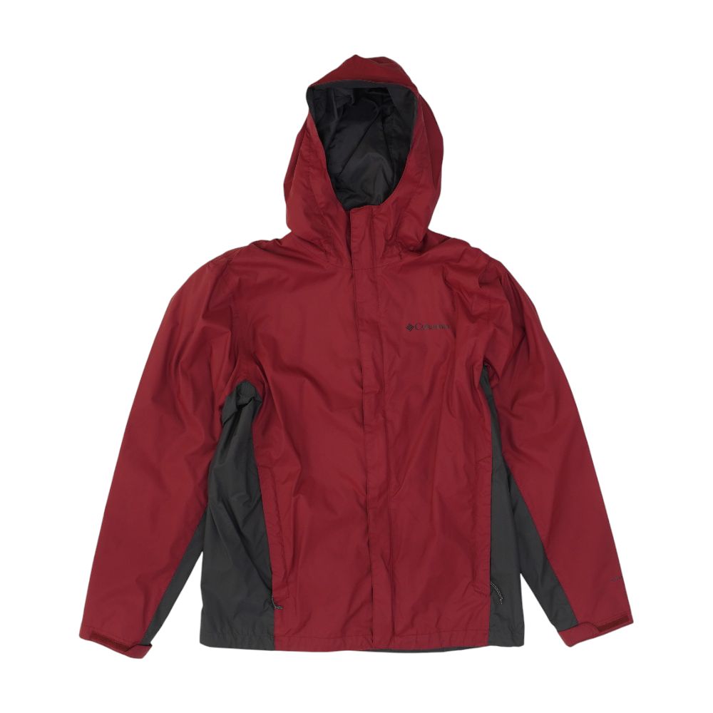 Maroon Rain Jacket – Unclaimed Baggage