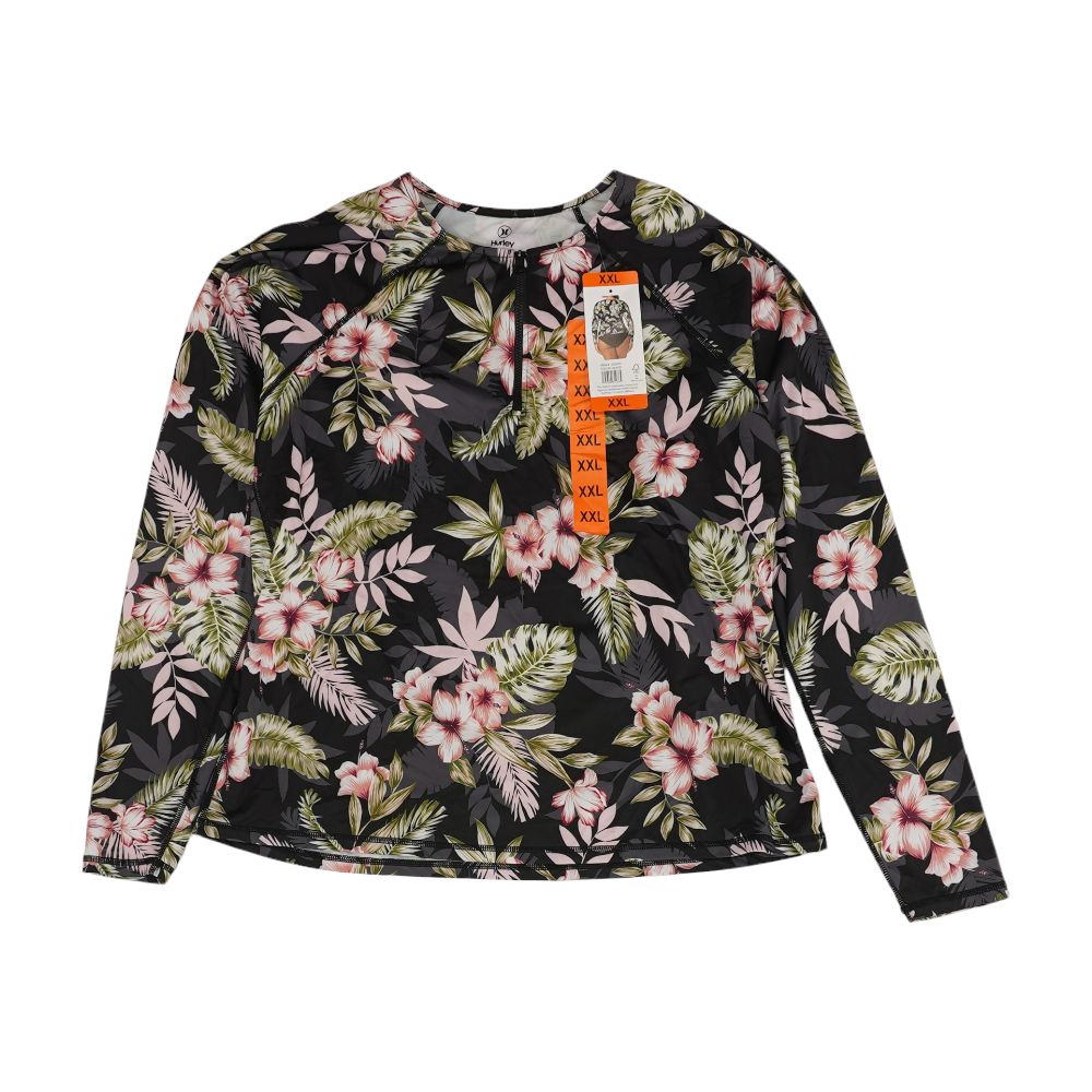 Black Tropical Rash Guard – Unclaimed Baggage