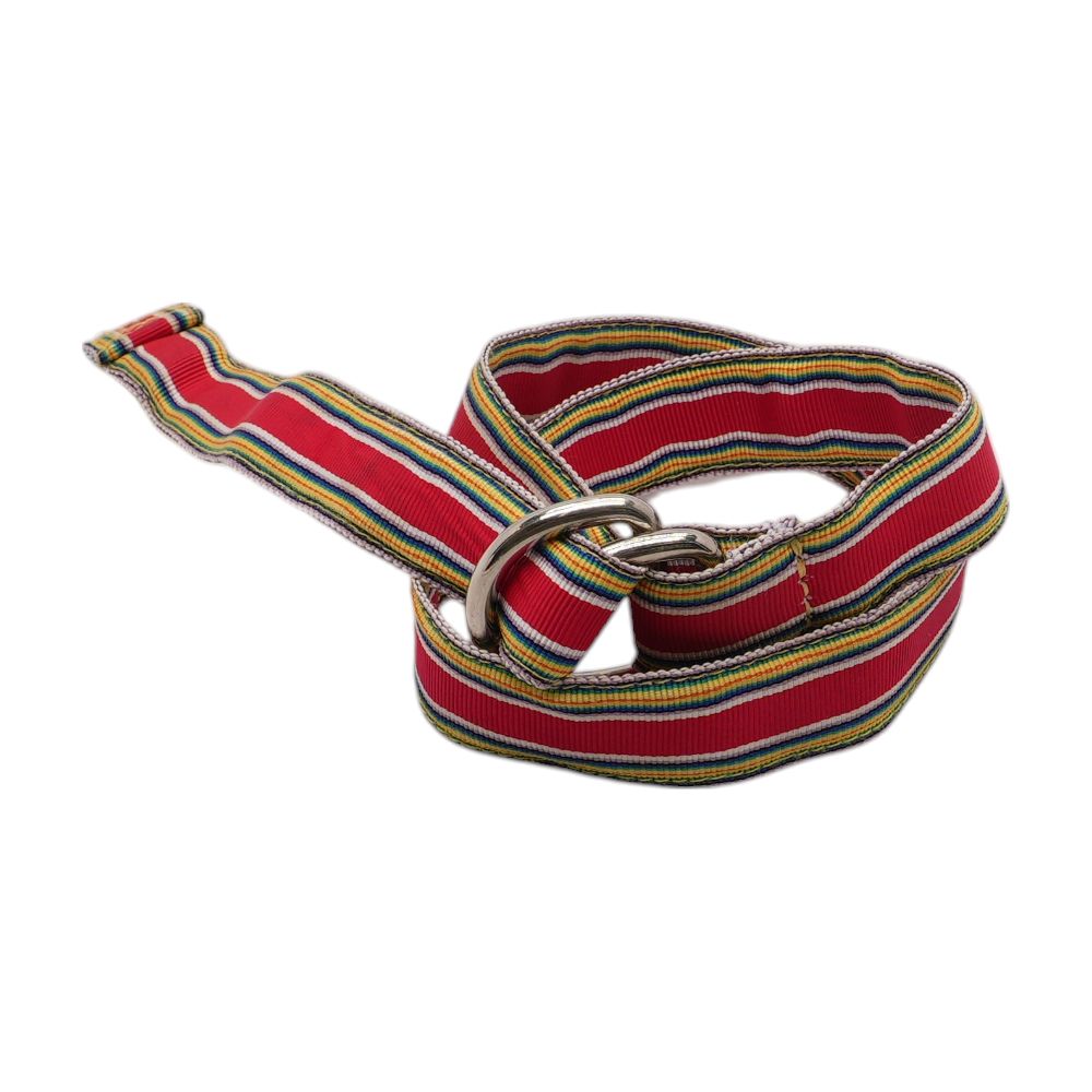 Red Striped Belt – Unclaimed Baggage