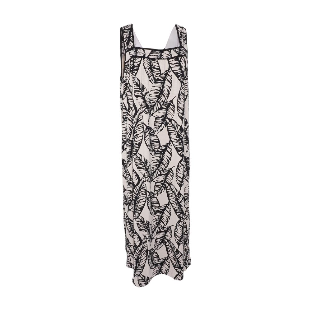 Tan Plus Size Tropical Midi Dress – Unclaimed Baggage