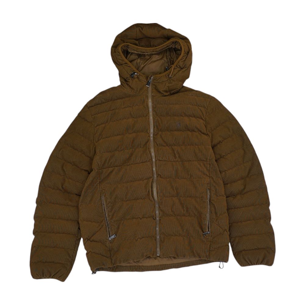 Brown Solid Puffer Jacket – Unclaimed Baggage