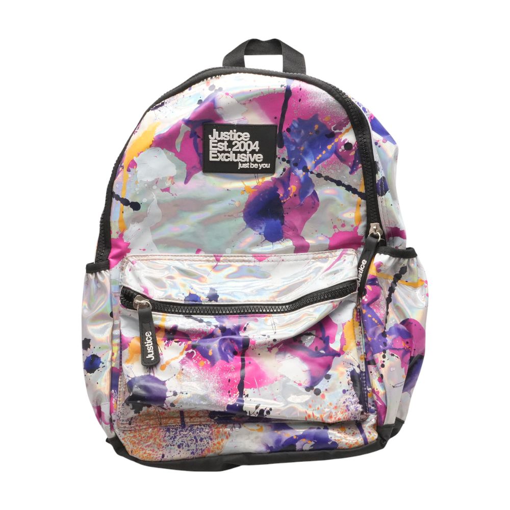 Silver Graphic Backpack – Unclaimed Baggage
