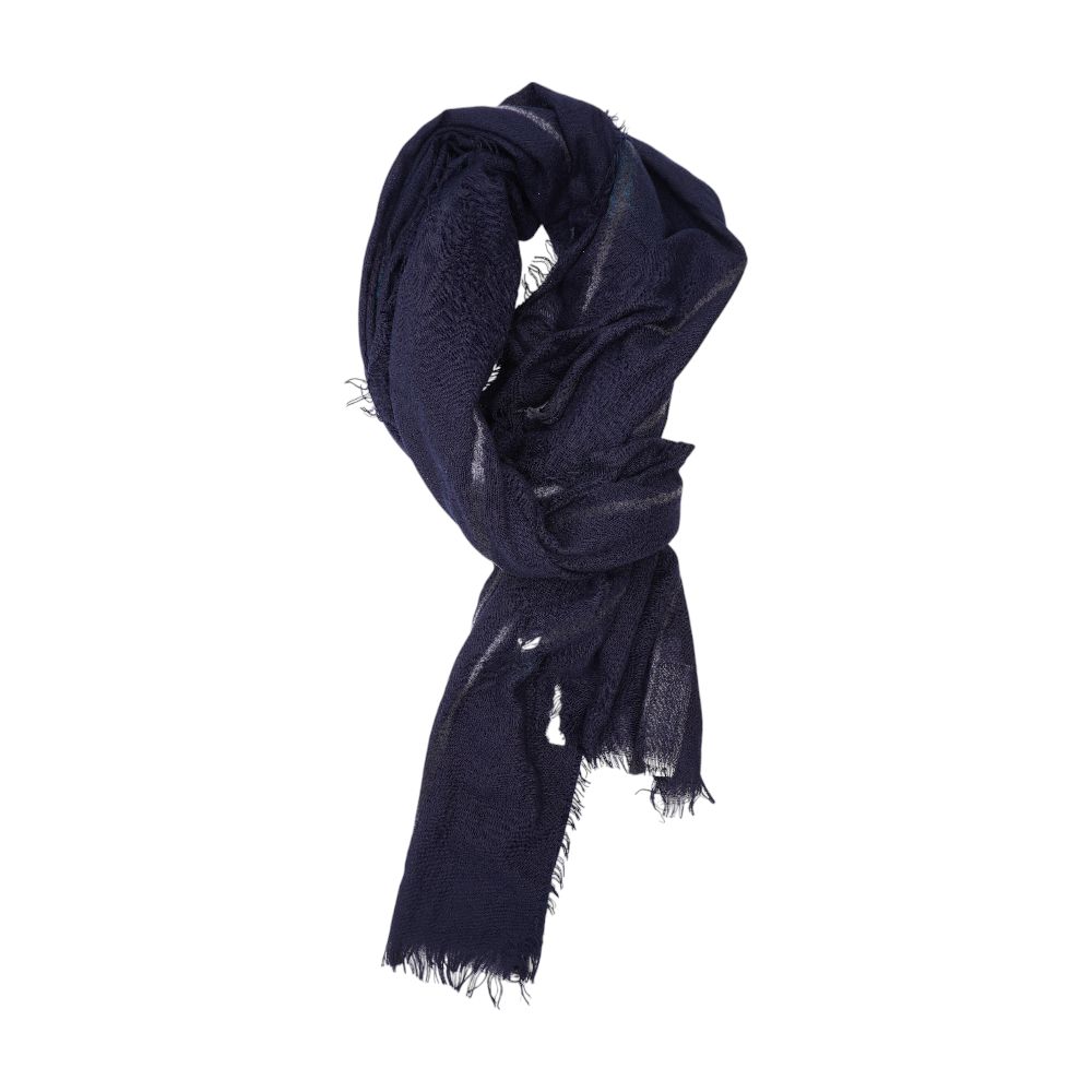 Navy Striped Scarf – Unclaimed Baggage
