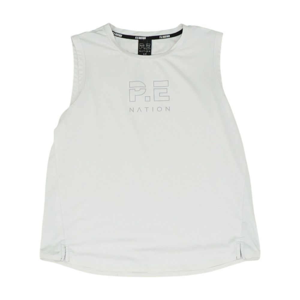 White Solid Active Tank – Unclaimed Baggage