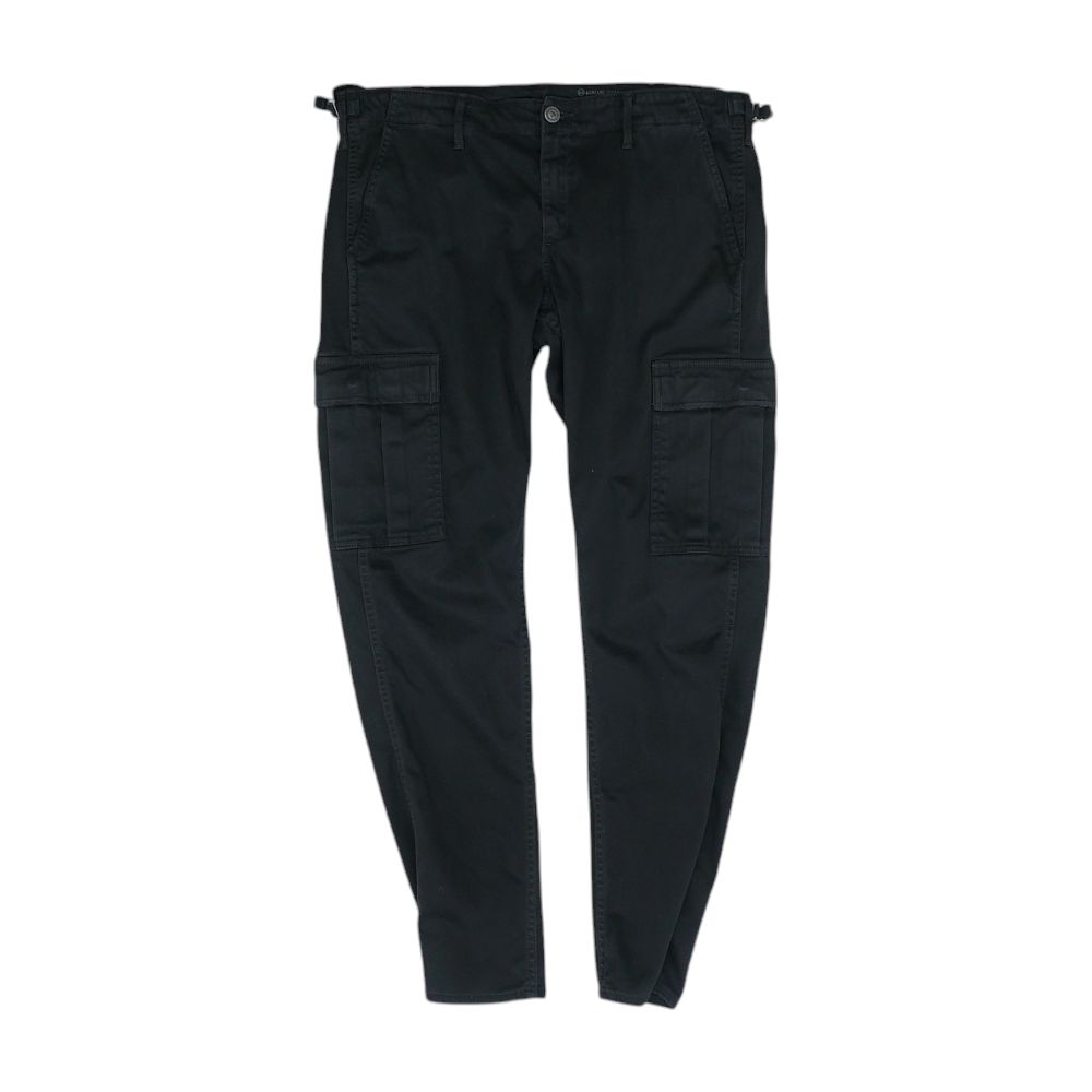 Black Solid Cargo Pants – Unclaimed Baggage