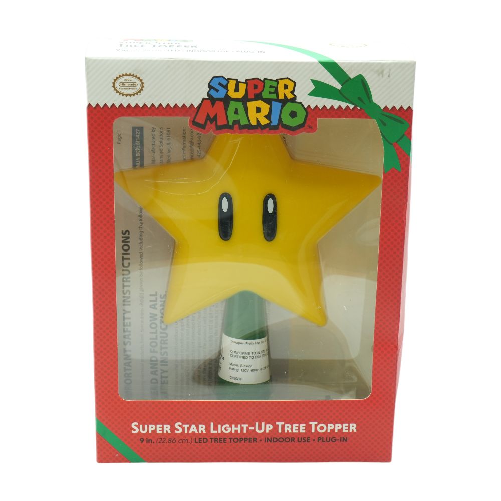 Yellow Christmas Super Star Tree Topper – Unclaimed Baggage