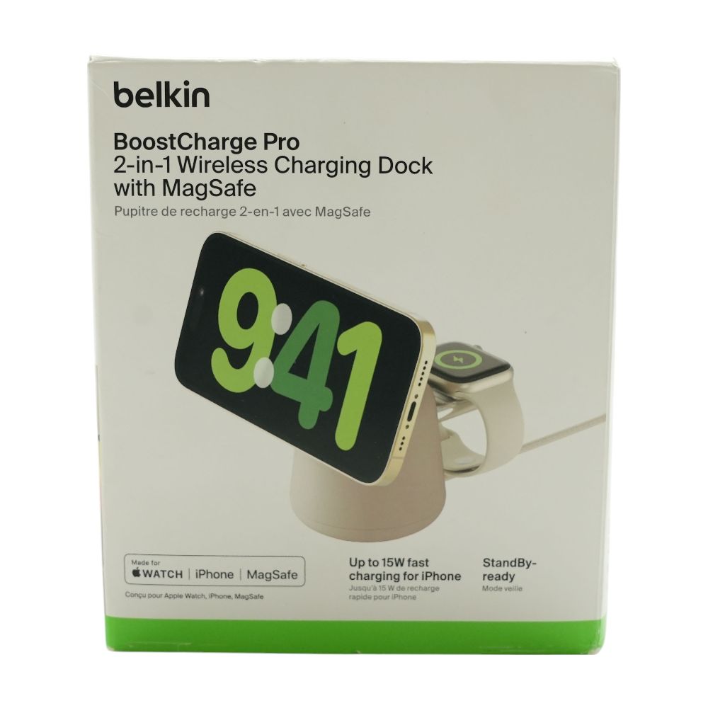 BoostCharge Pro 2-in-1 Wireless Charging Dock With MagSafe – Unclaimed ...