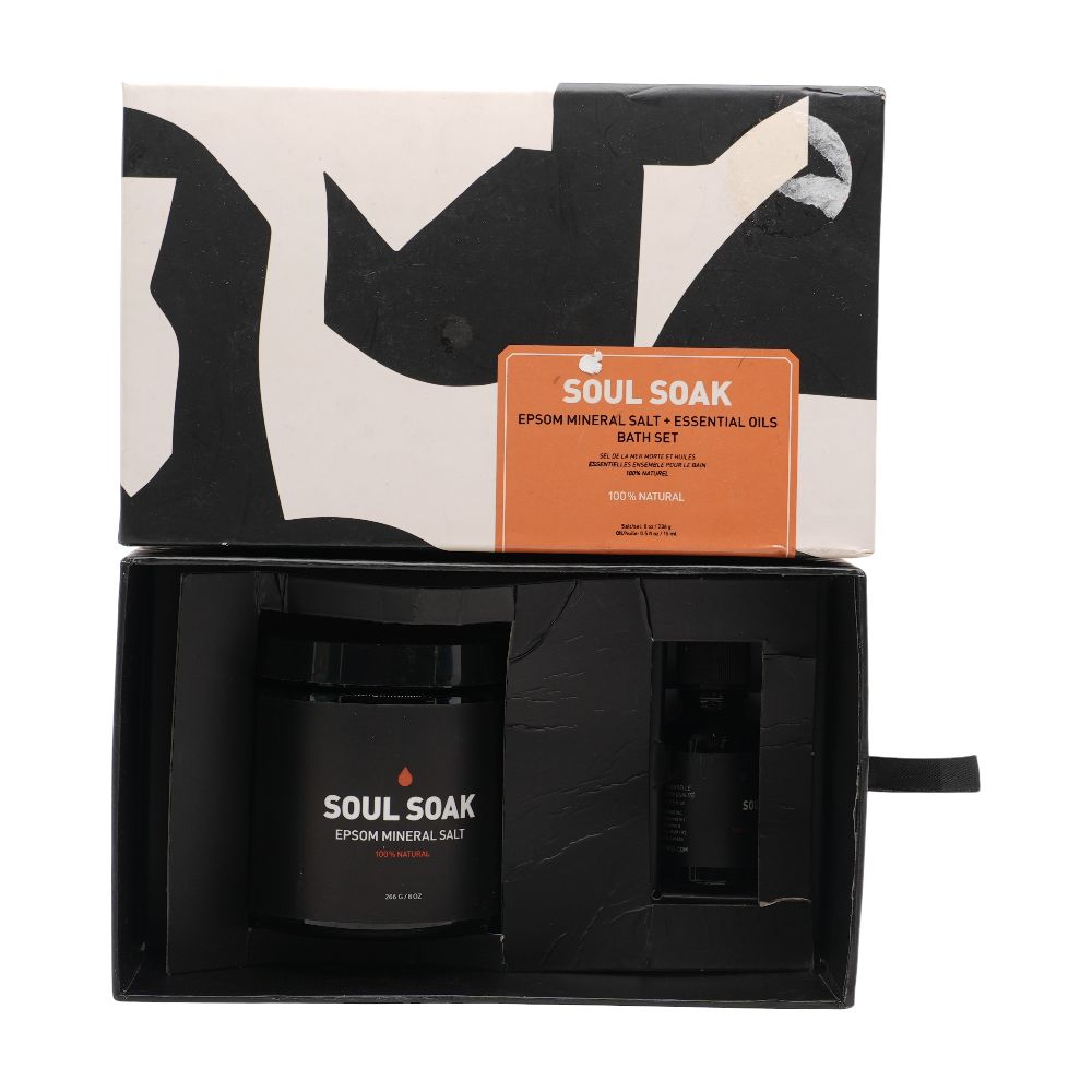 Soul Soak Mineral Salt and Essential Oil Set – Unclaimed Baggage