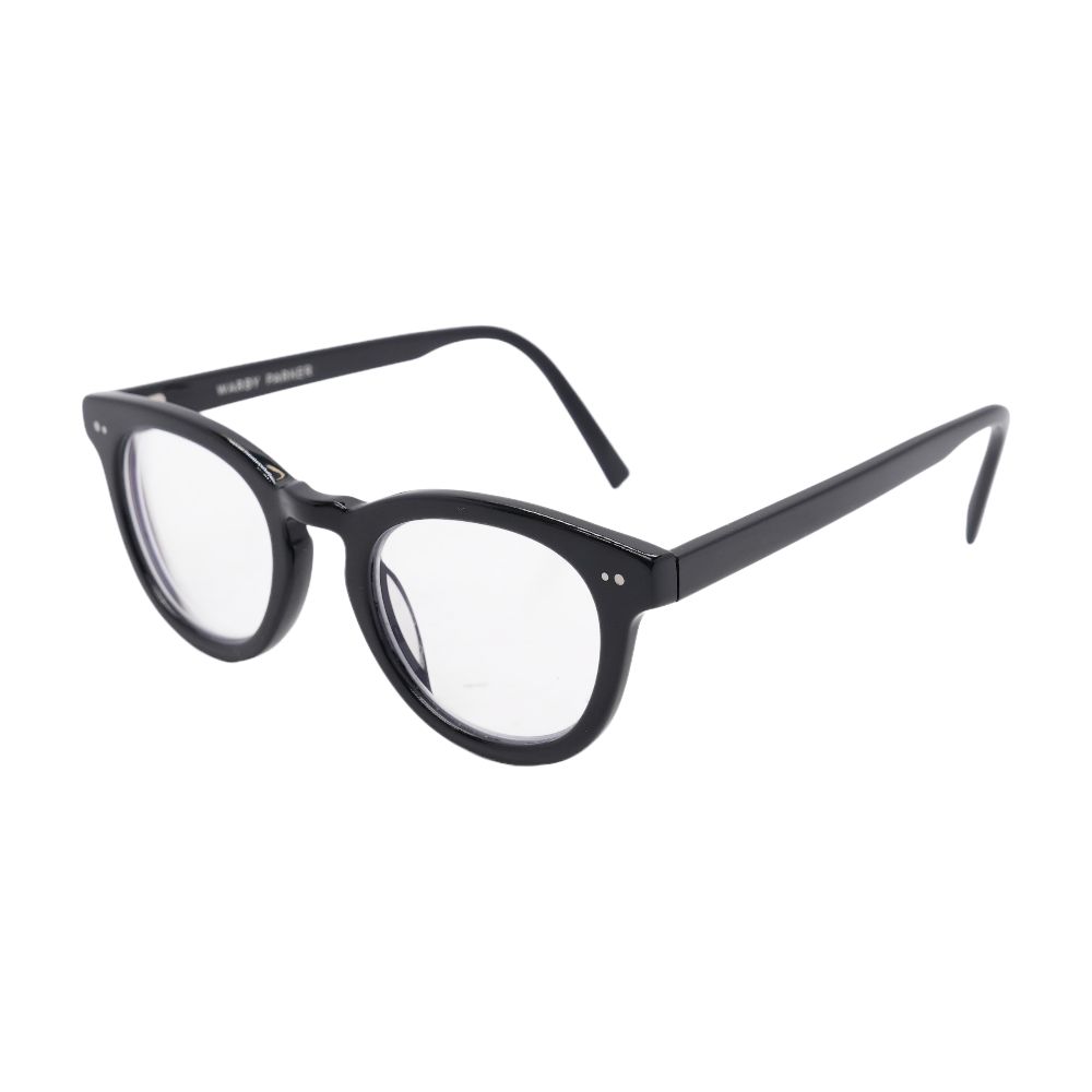 Black Ainsley M 100 Round Eyeglasses FRAMES ONLY – Unclaimed Baggage