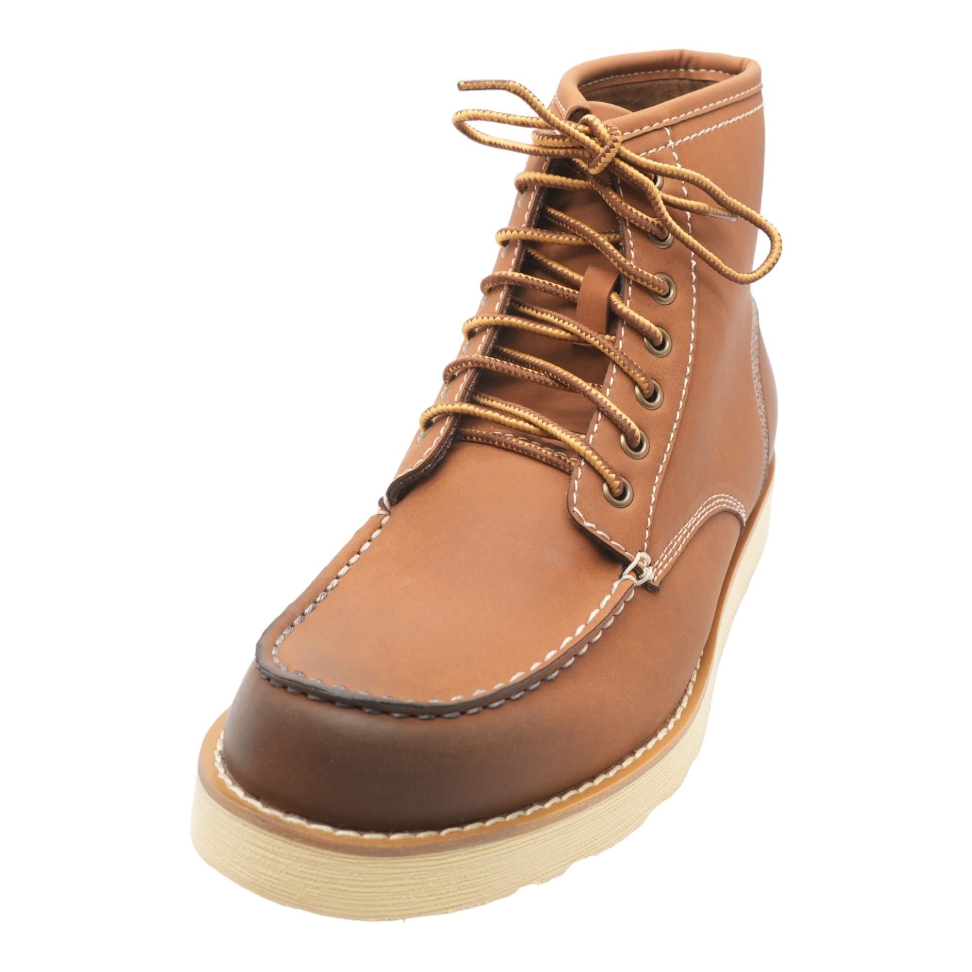 Riggins Peanut Brown Lace Up Boots – Unclaimed Baggage