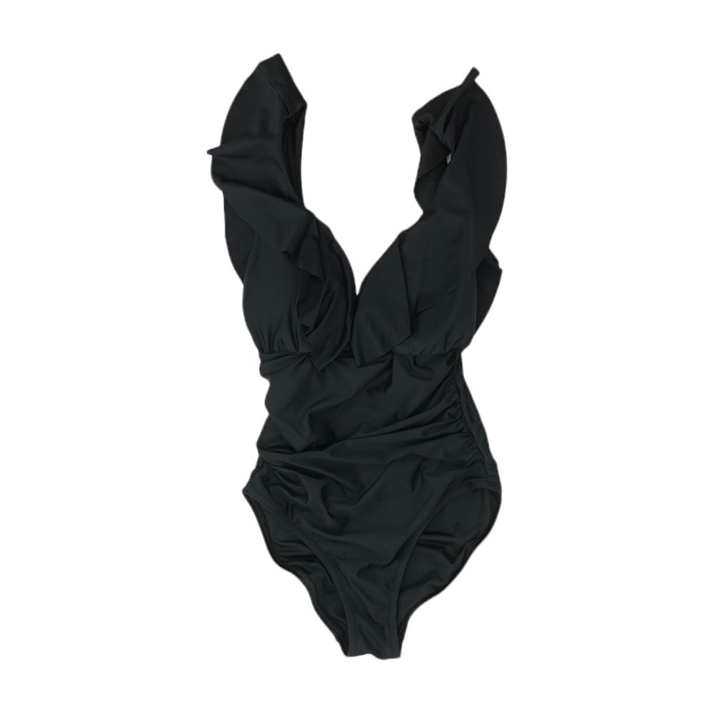 Black Solid One-Piece – Unclaimed Baggage