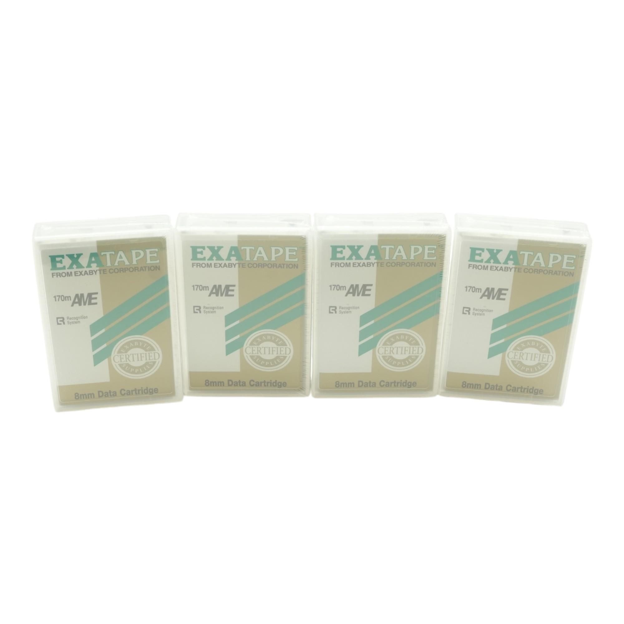 Exatape 170m AME 8mm Data Cartridge 4-Pack – Unclaimed Baggage
