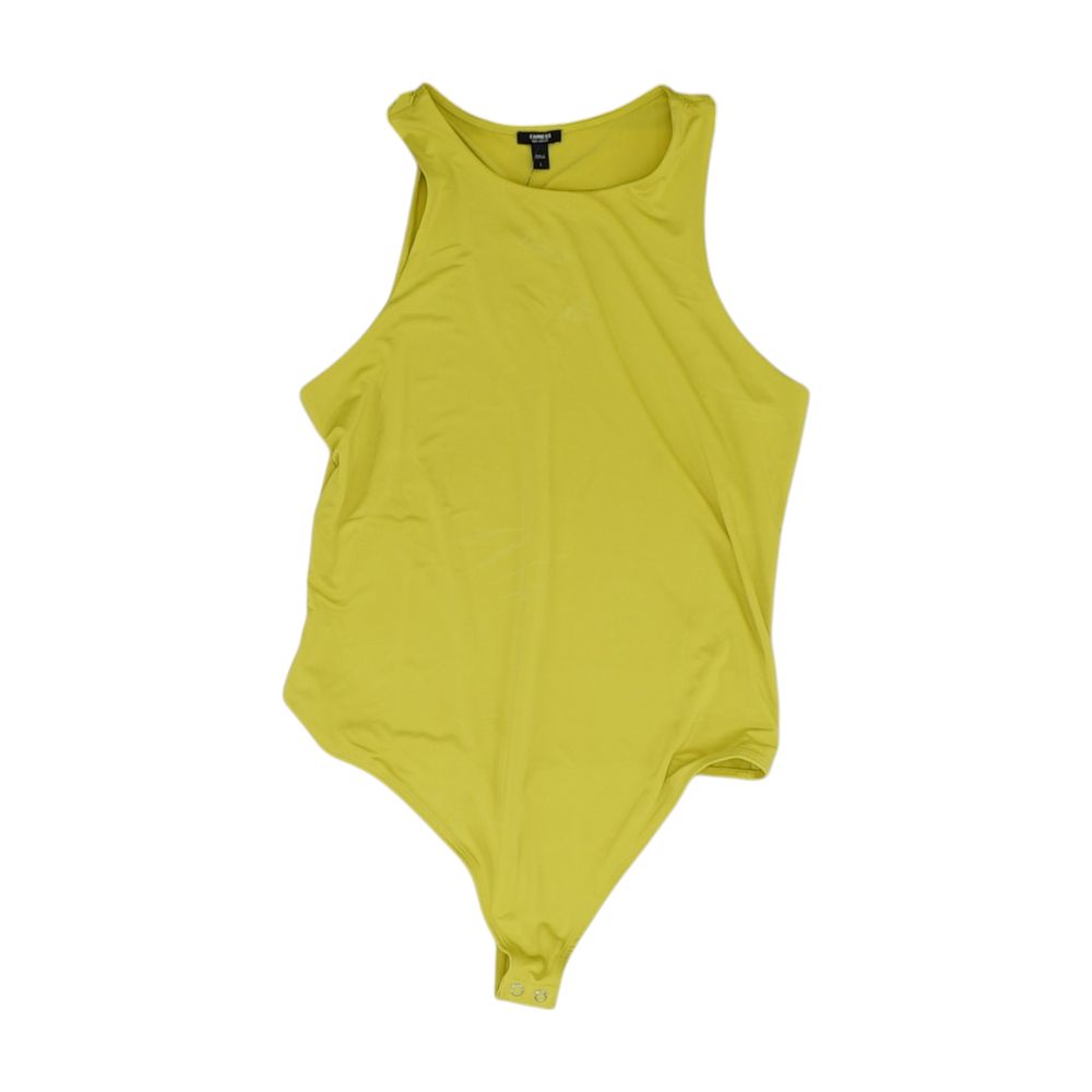 Yellow Solid Bodysuit Tank – Unclaimed Baggage