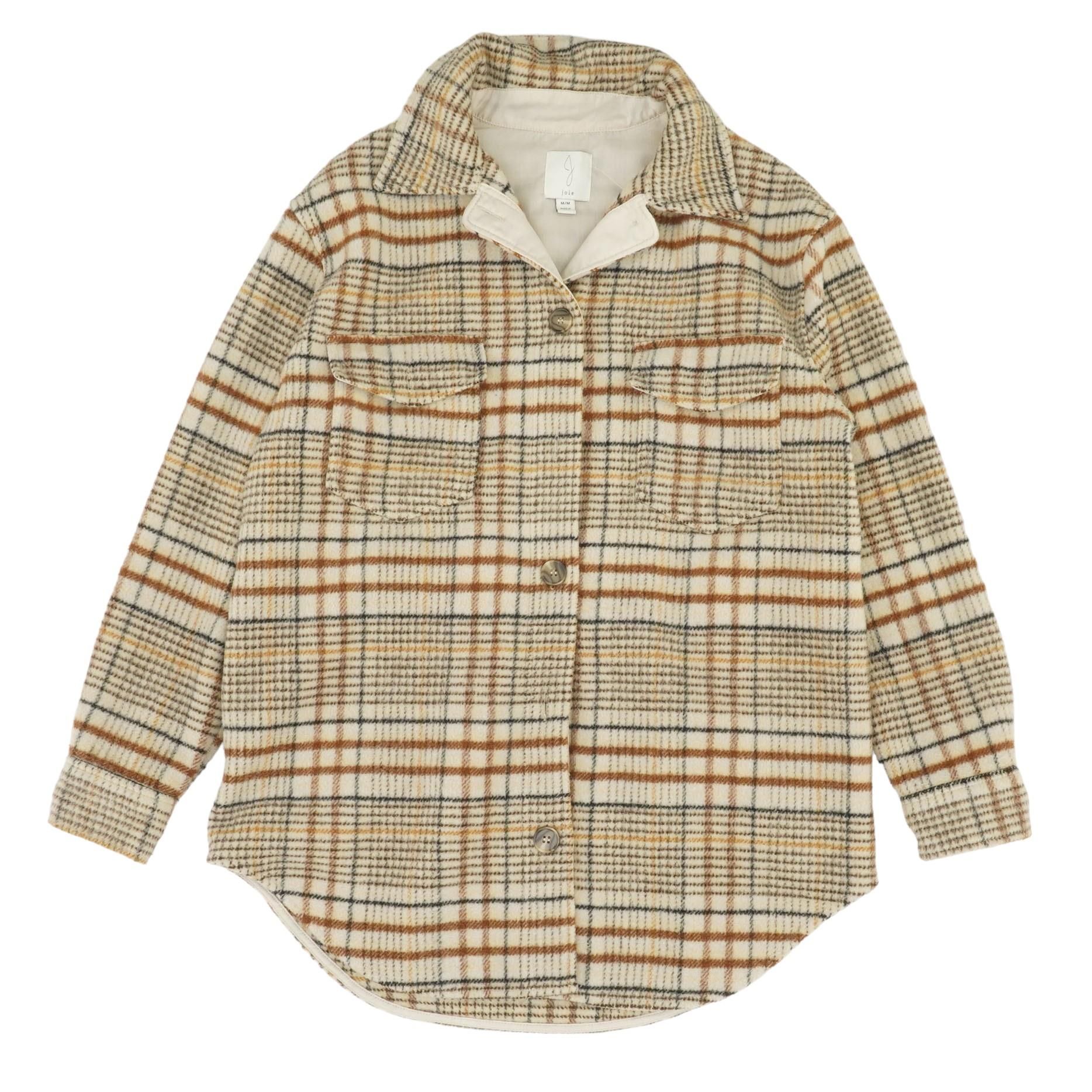 Tan Plaid Topcoat – Unclaimed Baggage