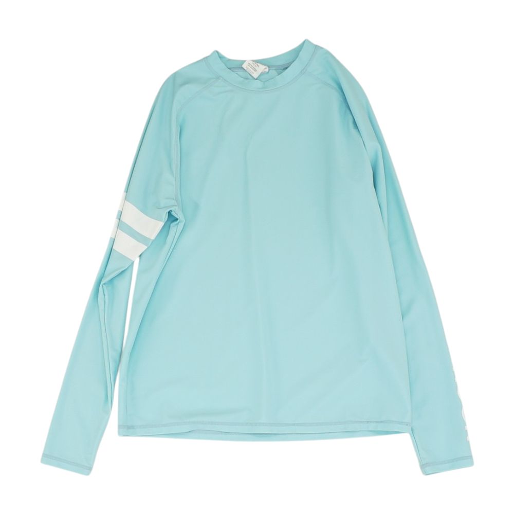 Turquoise Solid Rash Guard – Unclaimed Baggage