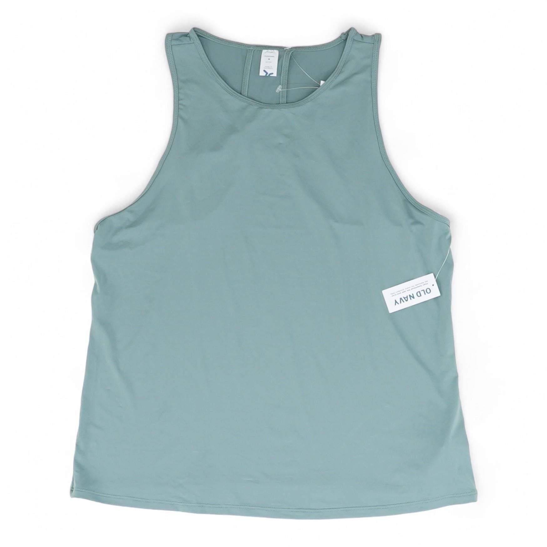 Green Solid Active Tank – Unclaimed Baggage