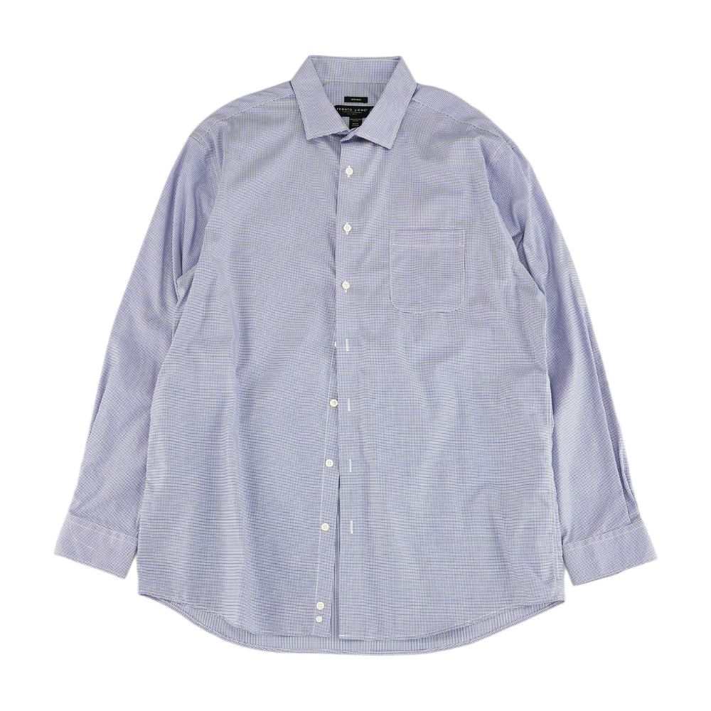 Blue Check Long Sleeve Button Down – Unclaimed Baggage