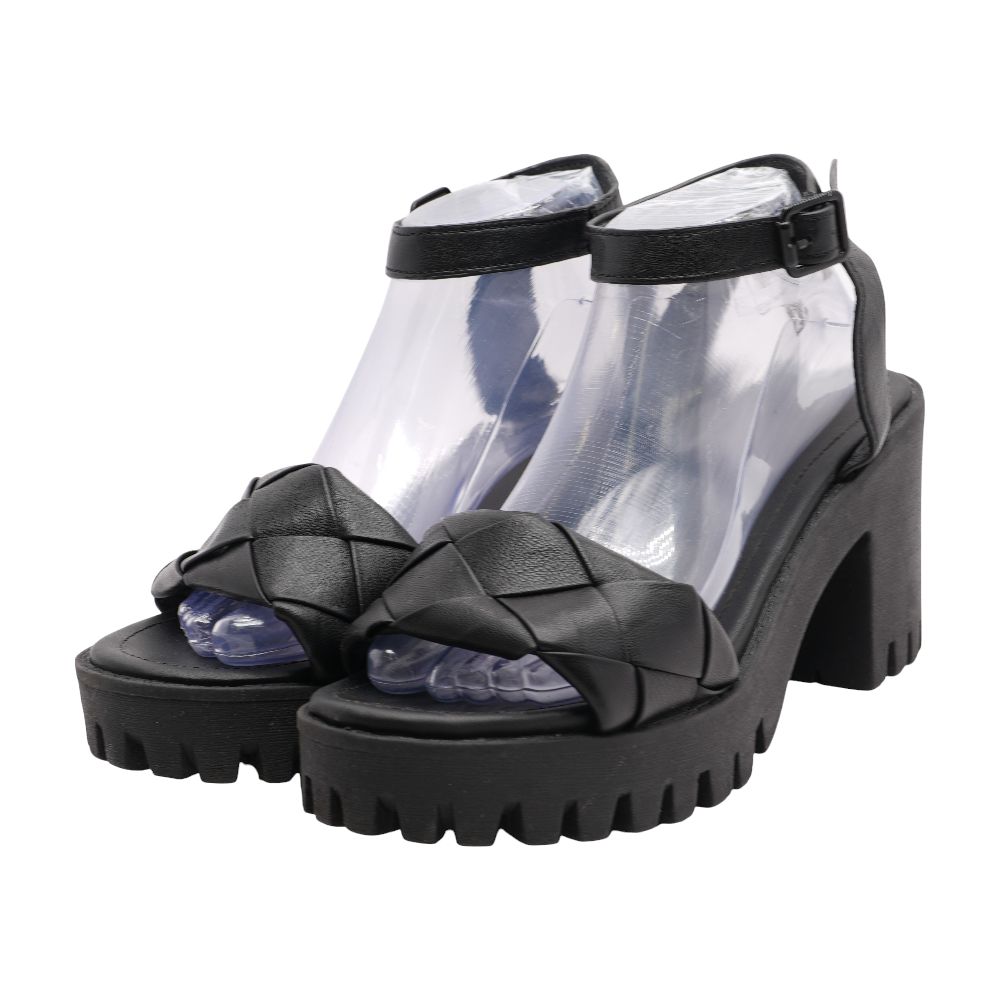 Black Platform Block Heels – Unclaimed Baggage