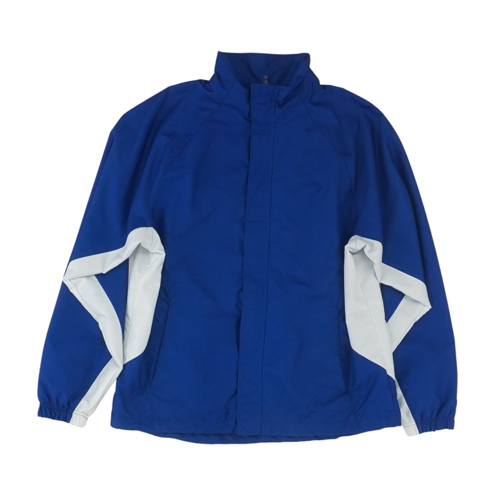 Vintage Full Zip Blue Solid Jacket – Unclaimed Baggage