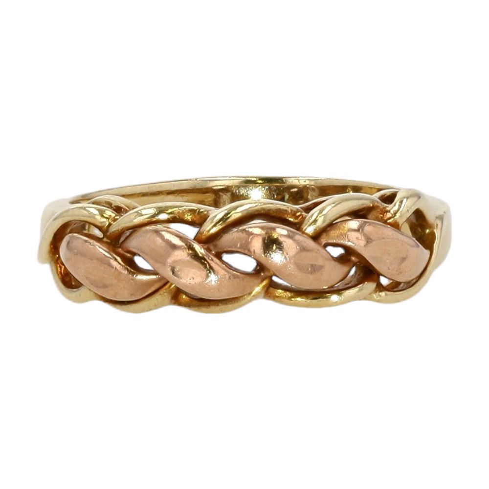 10K Gold Braided Band – Unclaimed Baggage