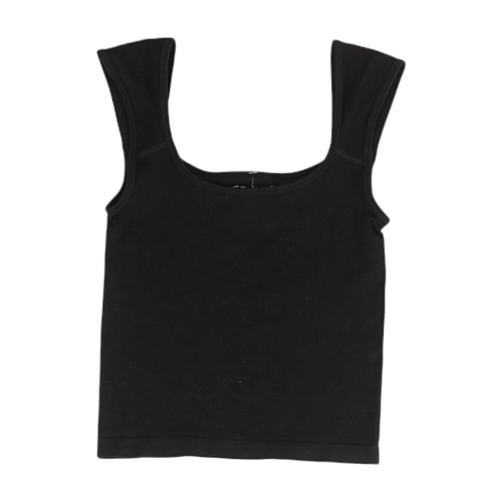 Black Solid Tank – Unclaimed Baggage