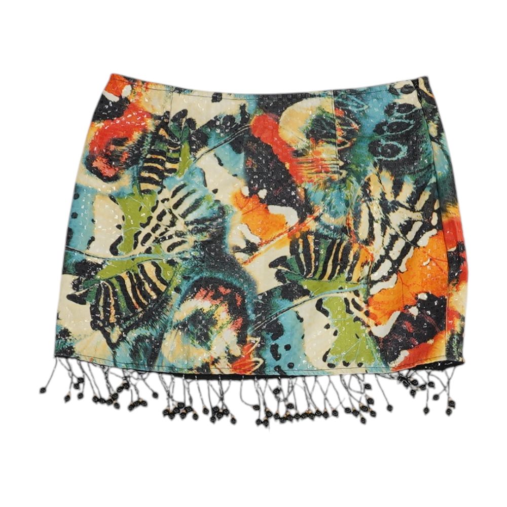 Multi Colored Mini Skirt – Unclaimed Baggage