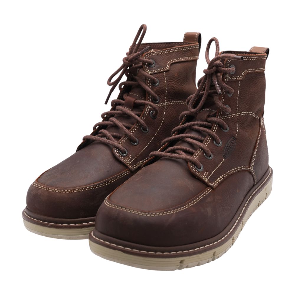 Brown Leather Work Boots – Unclaimed Baggage